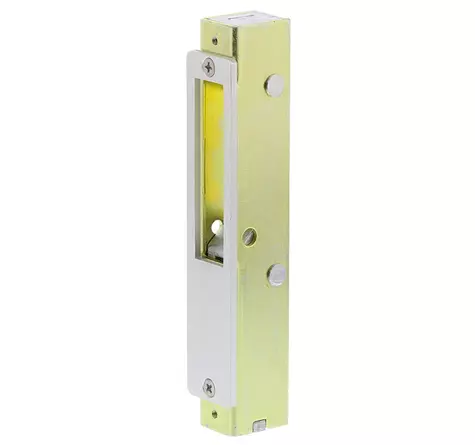 Strike Fabricator Latch Strike Satin Chrome | Lincoln Sentry