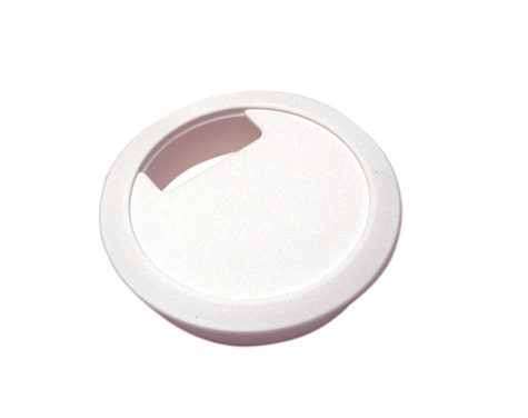 PLUG CABLE OUTLET WHITE 60MM | Cable Outlets | Office & Furniture ...