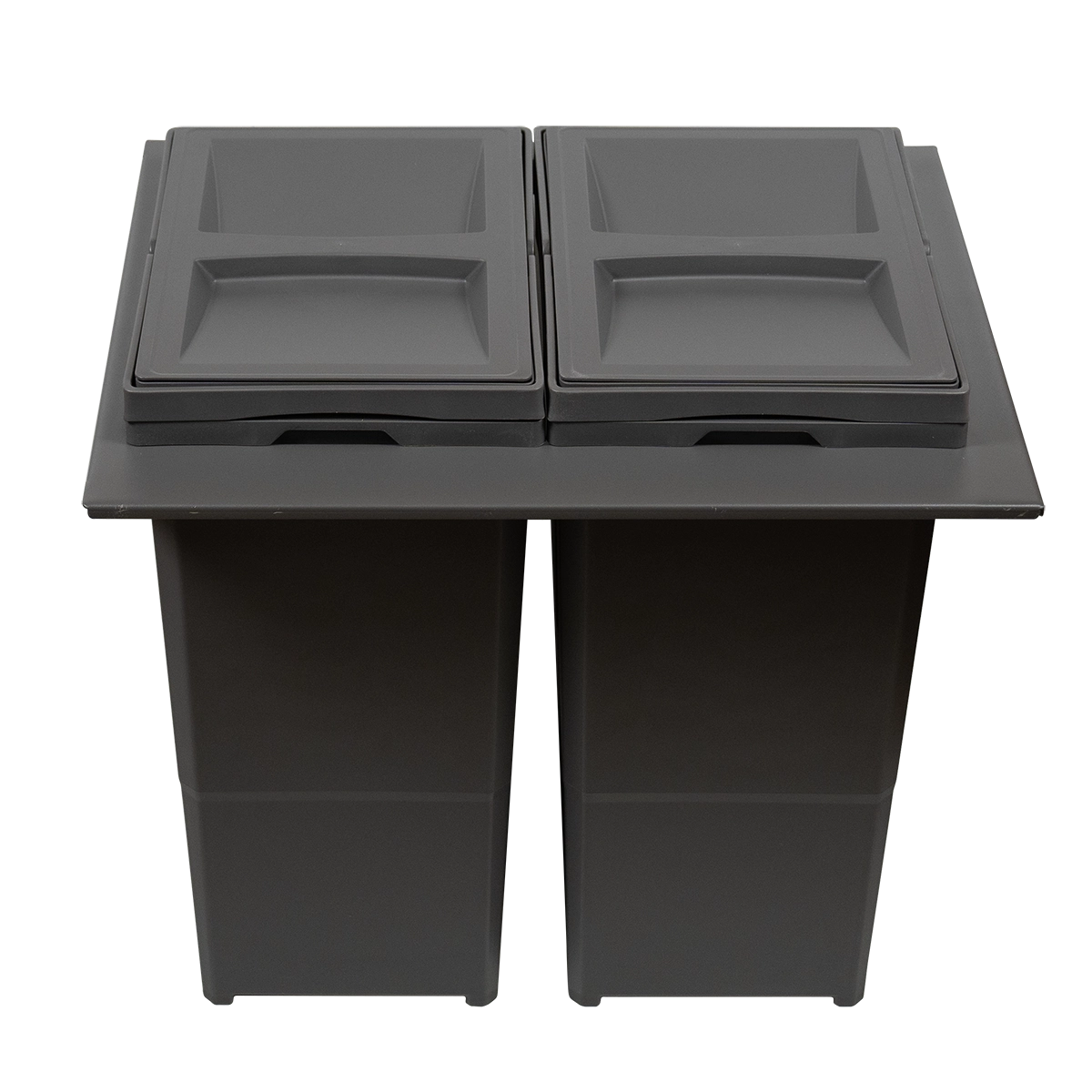 FINISTA EDGE UNI-BIN 450CW GREY MULTI FIT INCL 2 X 29L BINS & LIDS ...